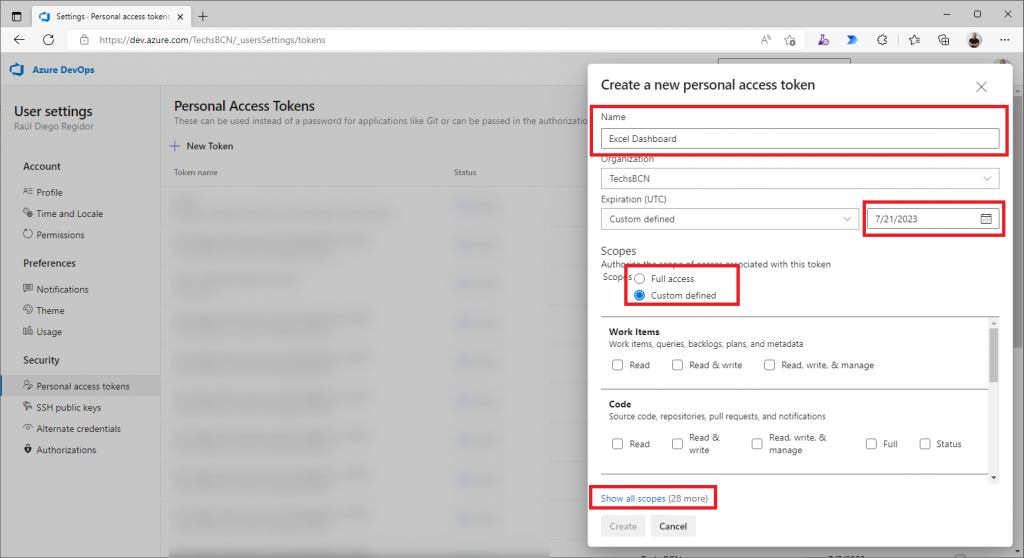 Exporting your TimeLog data from Azure DevOps to Excel - TechsBCN